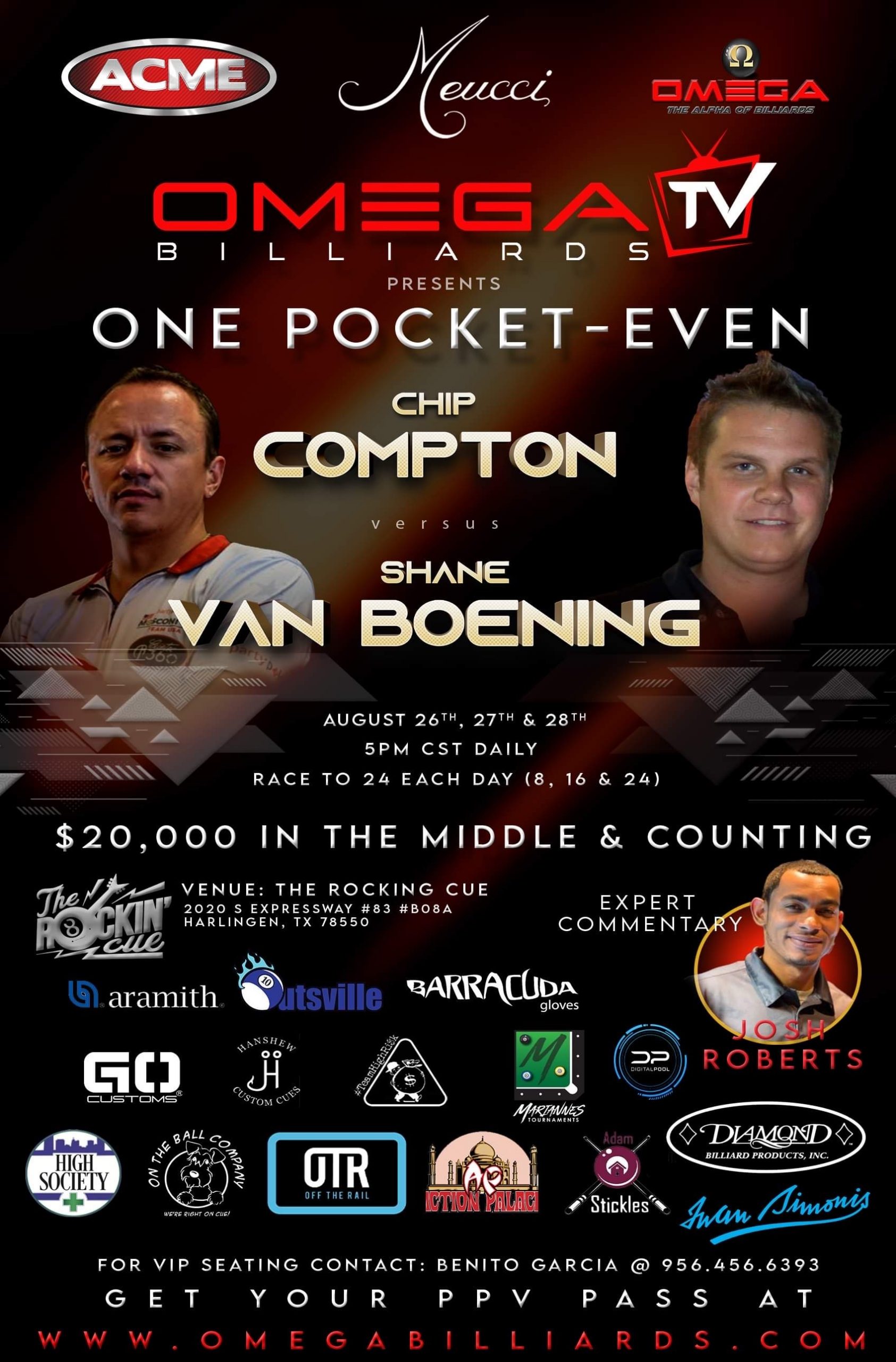 Compton vs Van Boening Challenge Match
