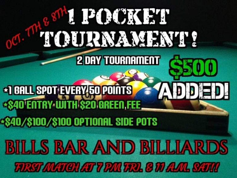 1 Pocket Tournament