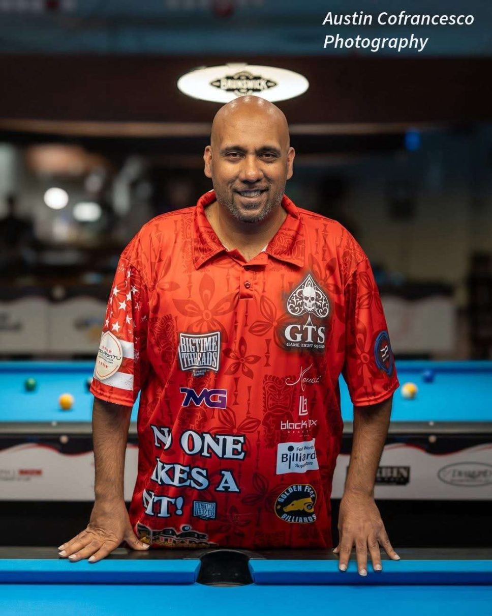 Tony “T-Rex” Chohan takes down the Beasley Open One Pocket